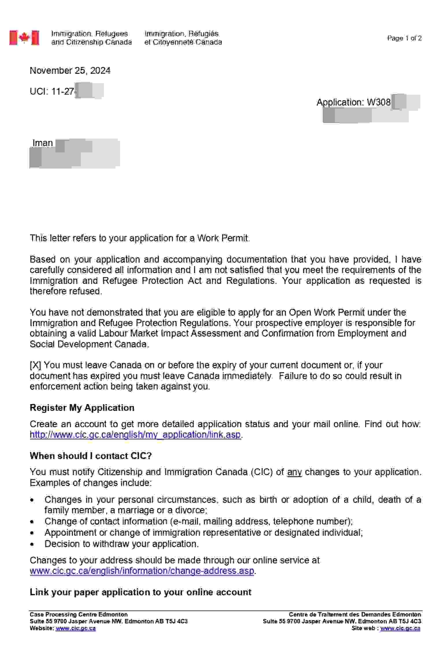 Visitor Record Application | Visitor record processing time